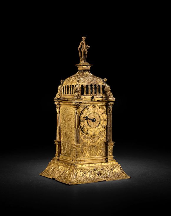 Bonhams : A fine and rare late 16th century German gilt and engraved ...