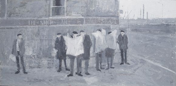 Bonhams : Brian Hagger (British, 1935-2006) Waiting