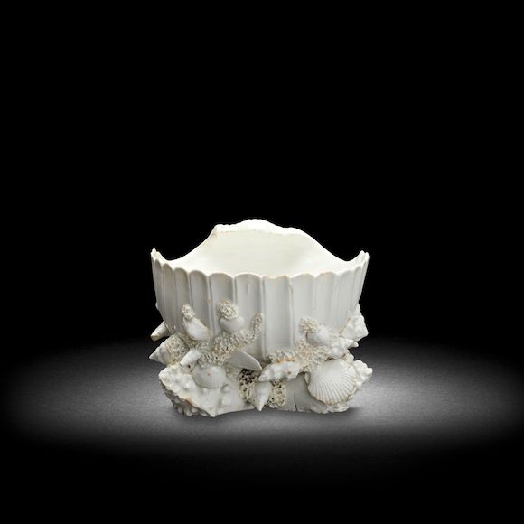 Bonhams : A Bow shell salt or bowl, circa 1753