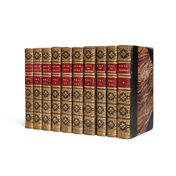 Bonhams : ELIOT (GEORGE) Adam Bede, 3 vol., 1859; Mill on the Floss, 3 ...