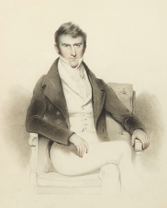 Bonhams : George Chinnery (London 1774-1852 Macau) Portrait of James ...