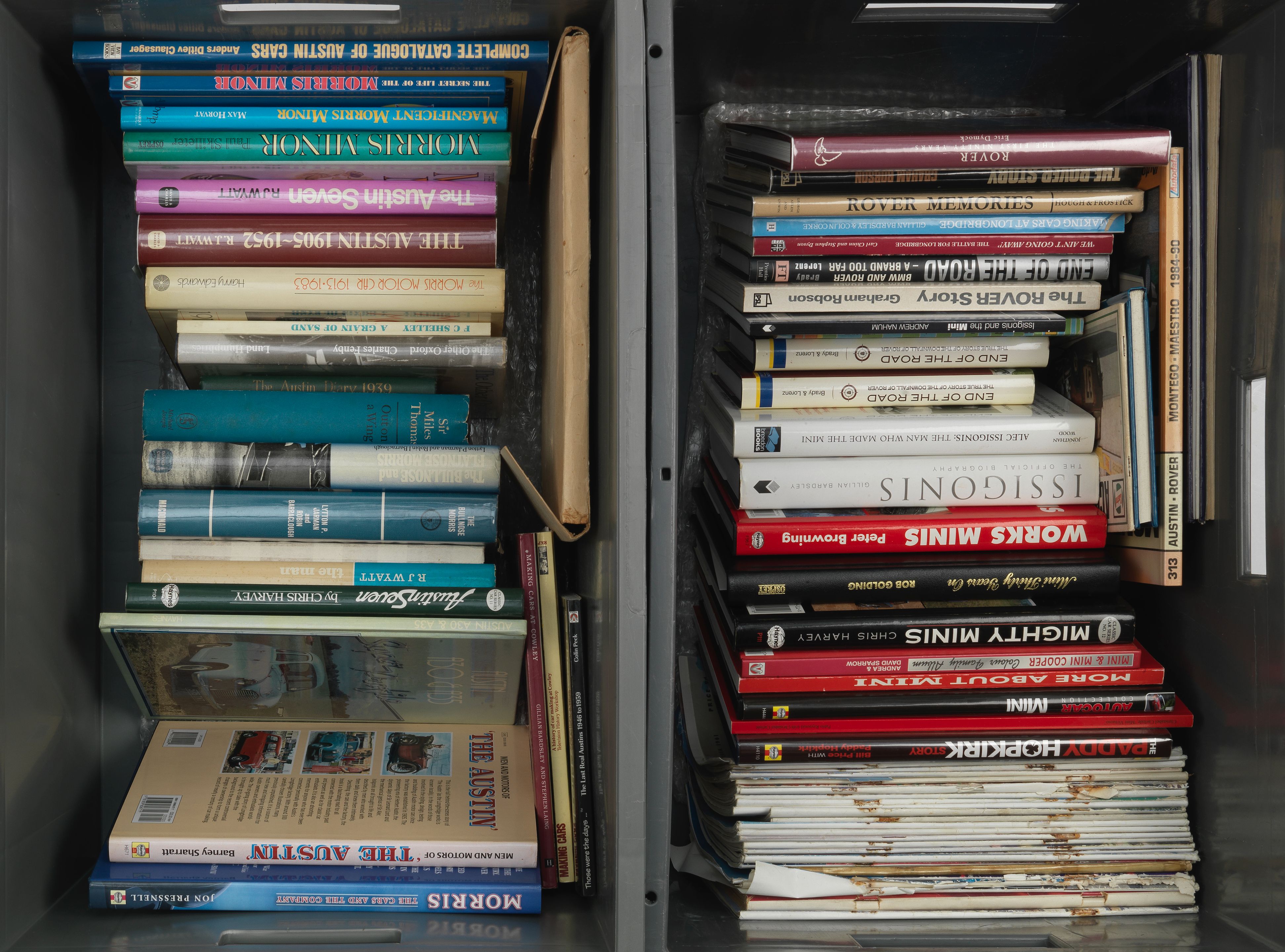 Bonhams Cars : A quantity of books relating to Austin, Morris, Rover ...