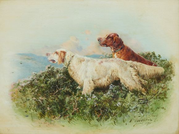Bonhams : William Woodhouse (British, 1857-1939) An English and an ...