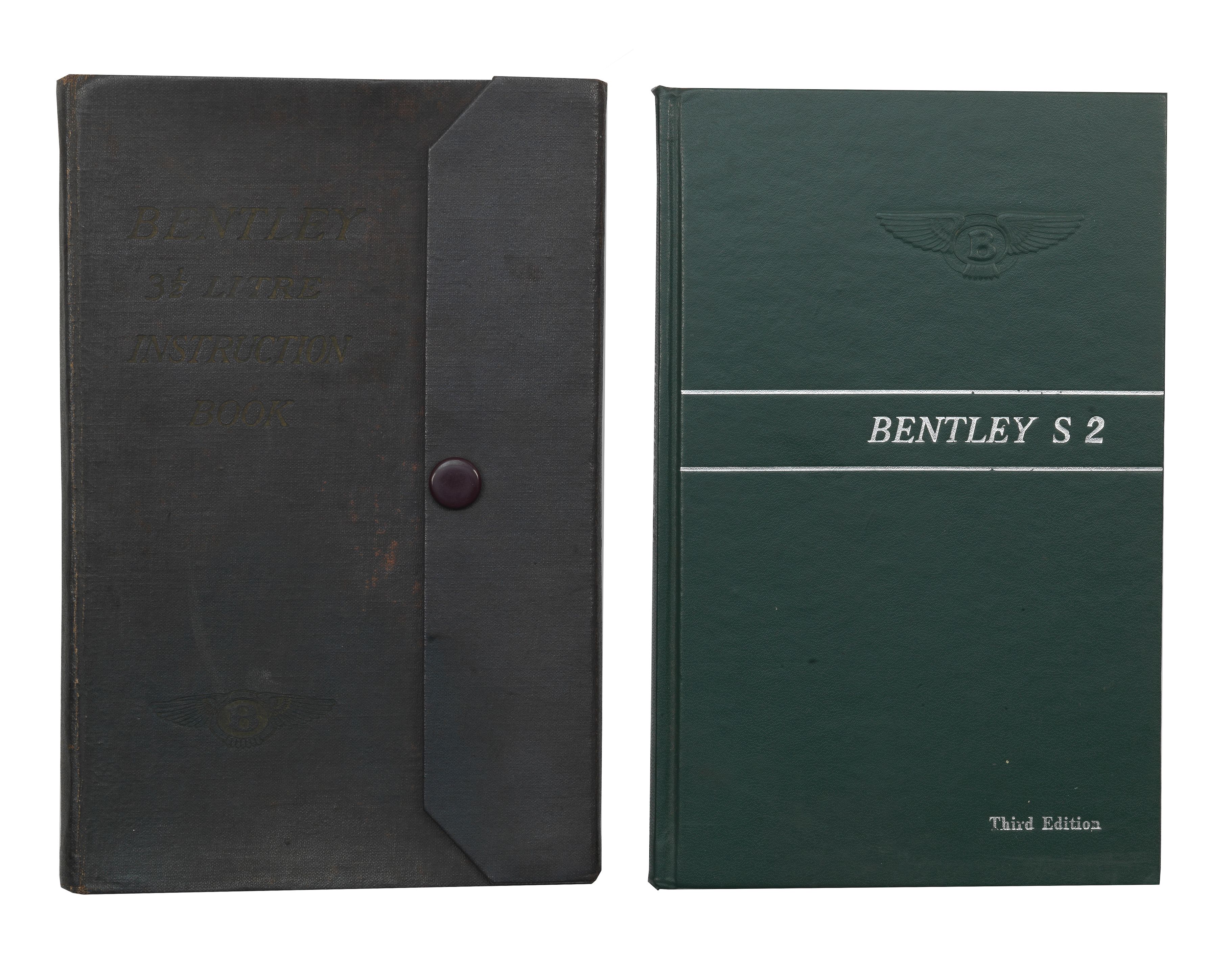 Bonhams Cars : Two Instruction Books for Bentley 3½ Litre and S2 models ...