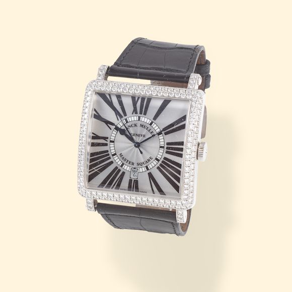 Bonhams Cornette de Saint Cyr : Frank Muller. An 18K white gold ...