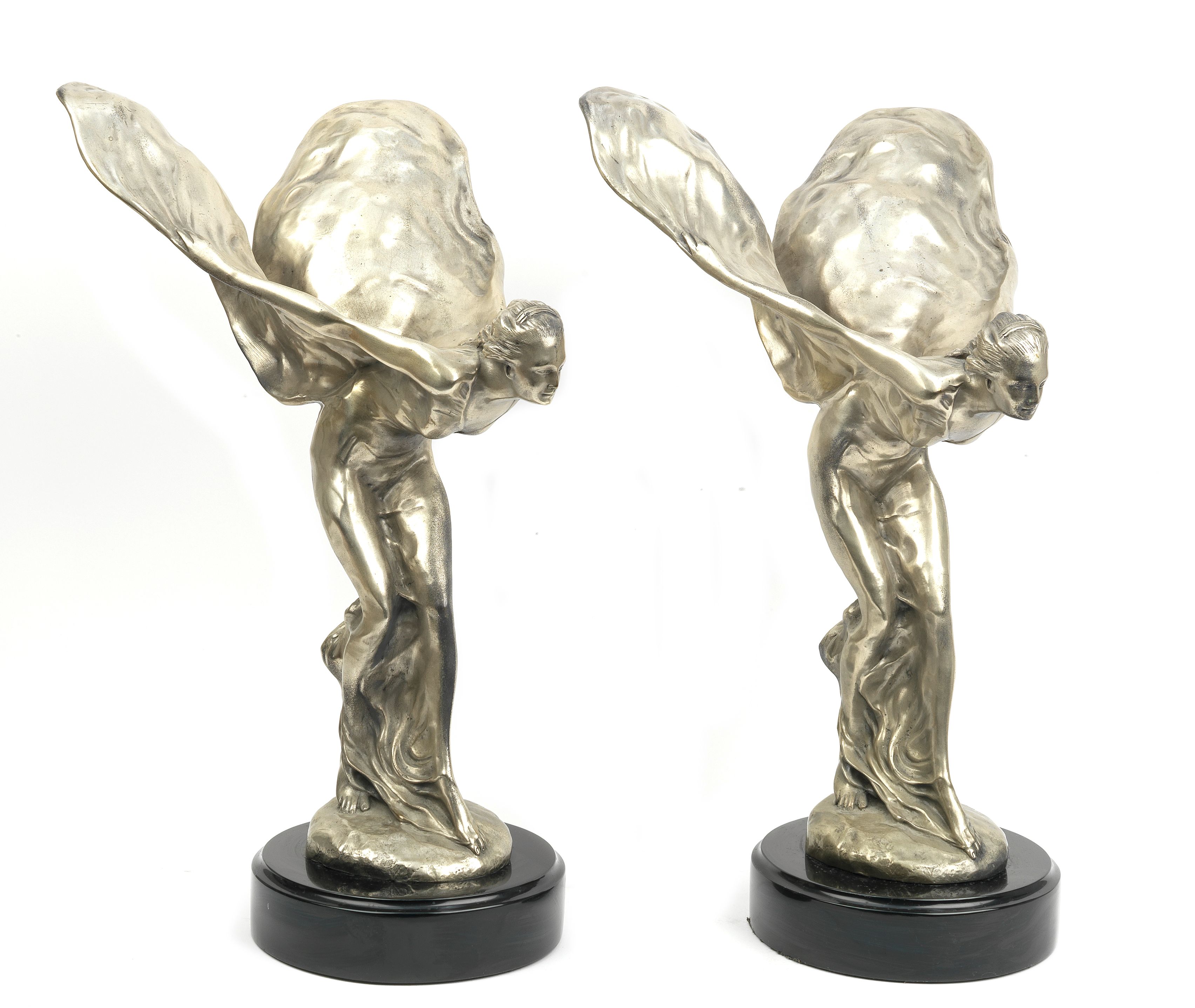 Bonhams Cars : A pair of replica Rolls-Royce showroom Spirit of Ecstasy ...