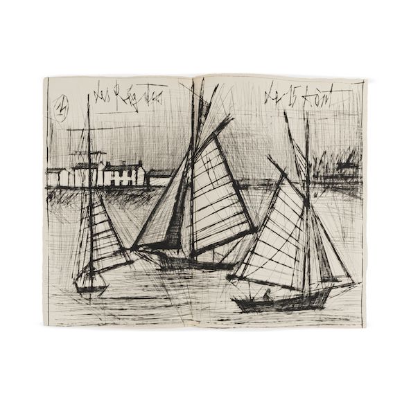 Bonhams Cornette de Saint Cyr : BERNARD BUFFET (1928-1999) Saint Cast ...