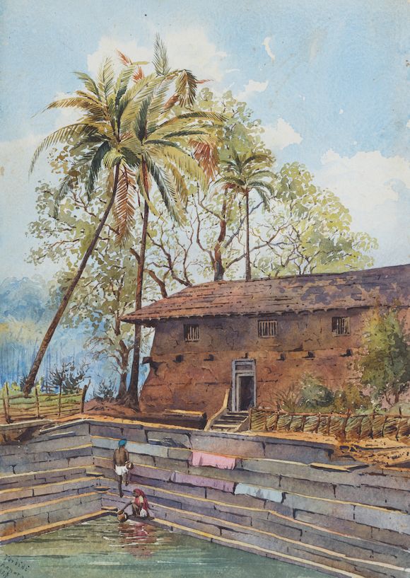 Bonhams : Arthur Herbert Hussey (British, 1863-1923) Four views in ...