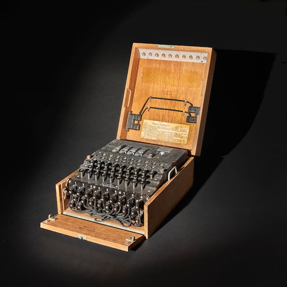 Bonhams : A very rare Olympia Büromaschinenwerke AG M4 Enigma cipher ...