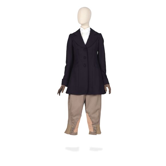 Bonhams : Michelle Dockery (as Lady Mary): Riding outfit Season 6 ...