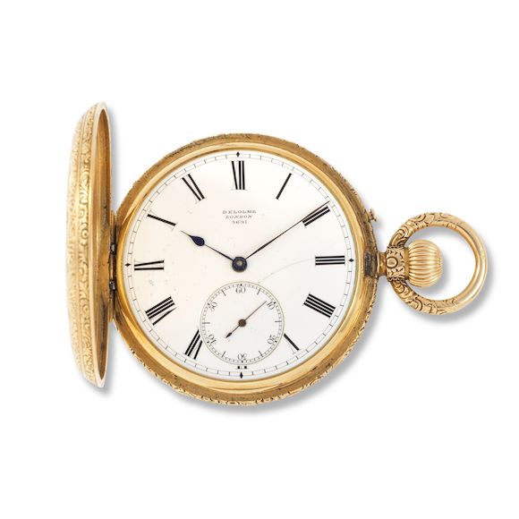 Bonhams Cornette de Saint Cyr : Delolme, London. An 18K gold full ...