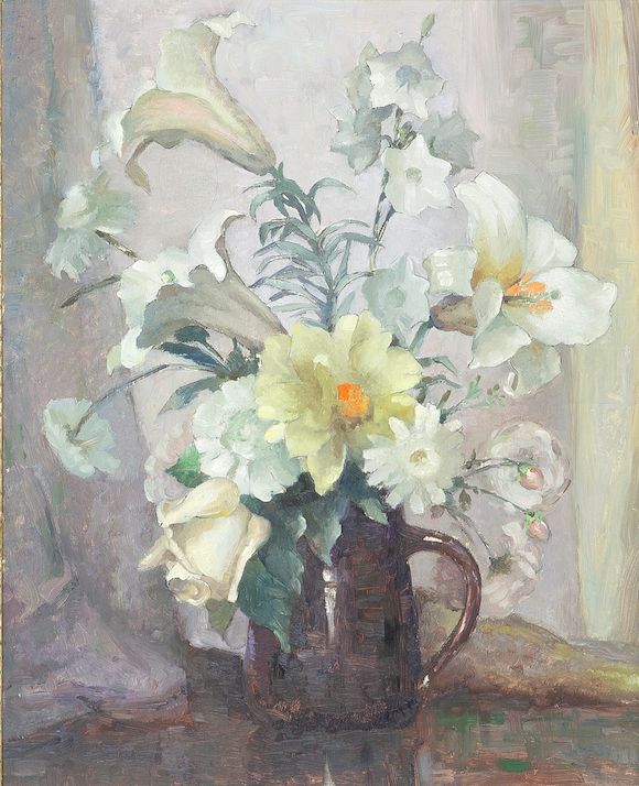 Bonhams : Colin Cairns Clinton Campbell (British, 1894-1970) Flowers in ...