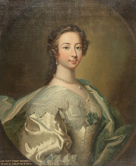 Bonhams : Attributed to Thomas Bardwell (British, 1704-1767) Portrait ...