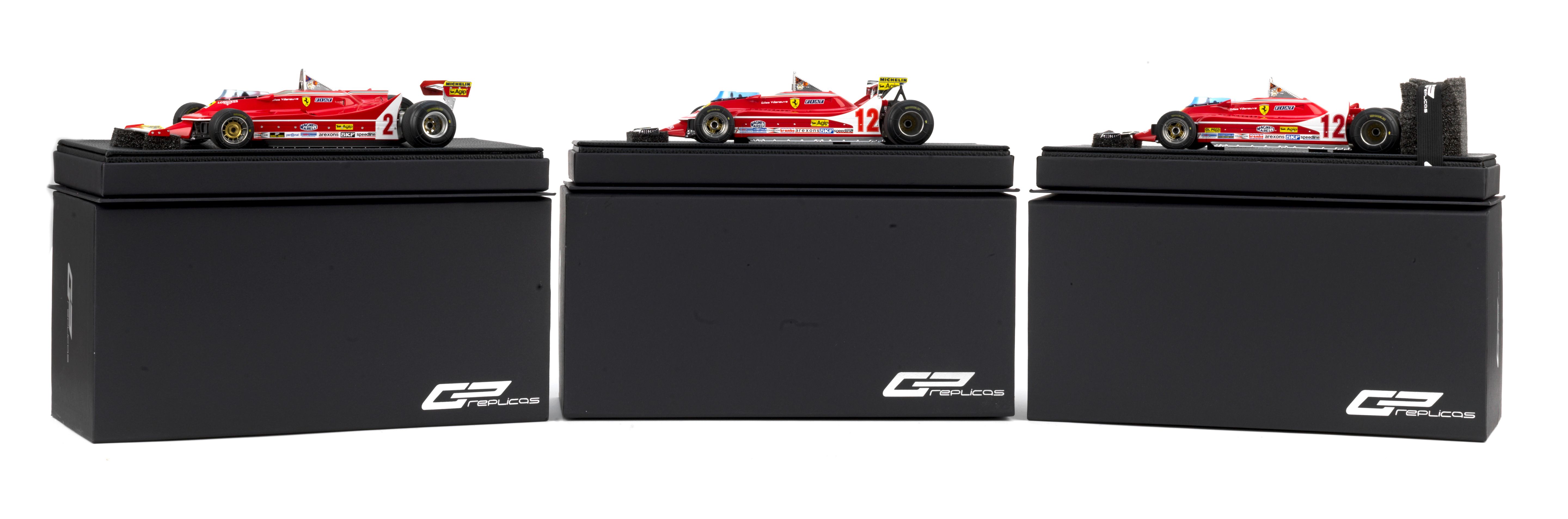 Bonhams Cars : Three boxed 1:18 scale limited edition models of Gilles ...
