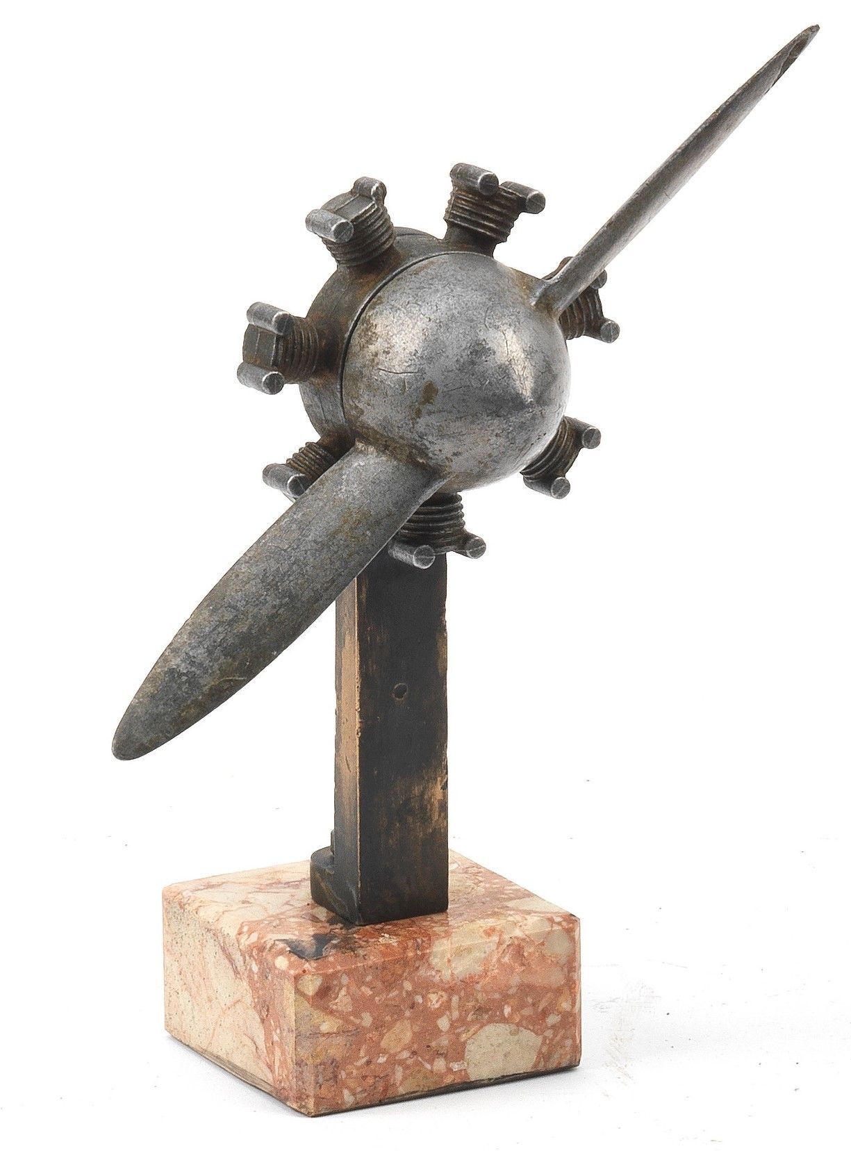 Bonhams Cars : An interesting Aero Engine with Propellor mascot,