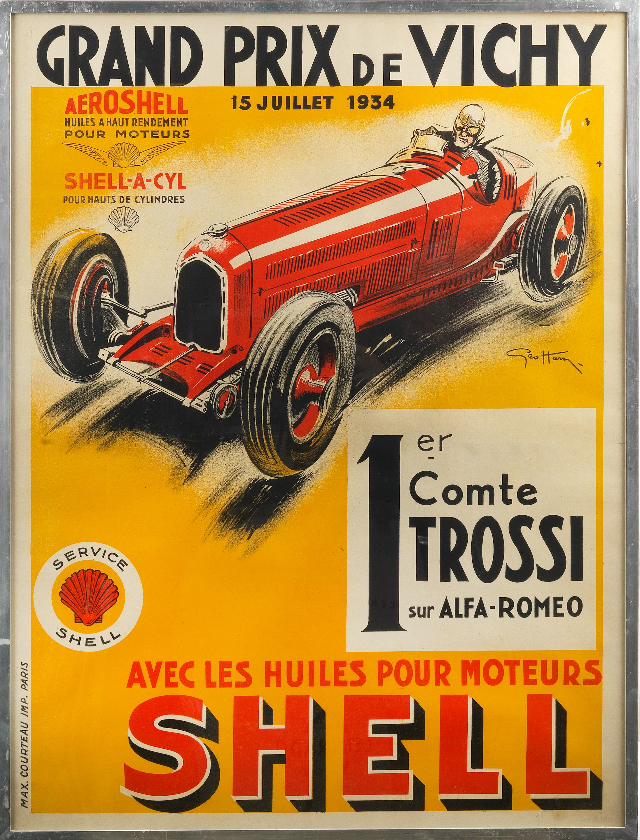 Bonhams Cars : Shell – 'Grand Prix de Vichy 1934 1er Comte Trossi sur ...
