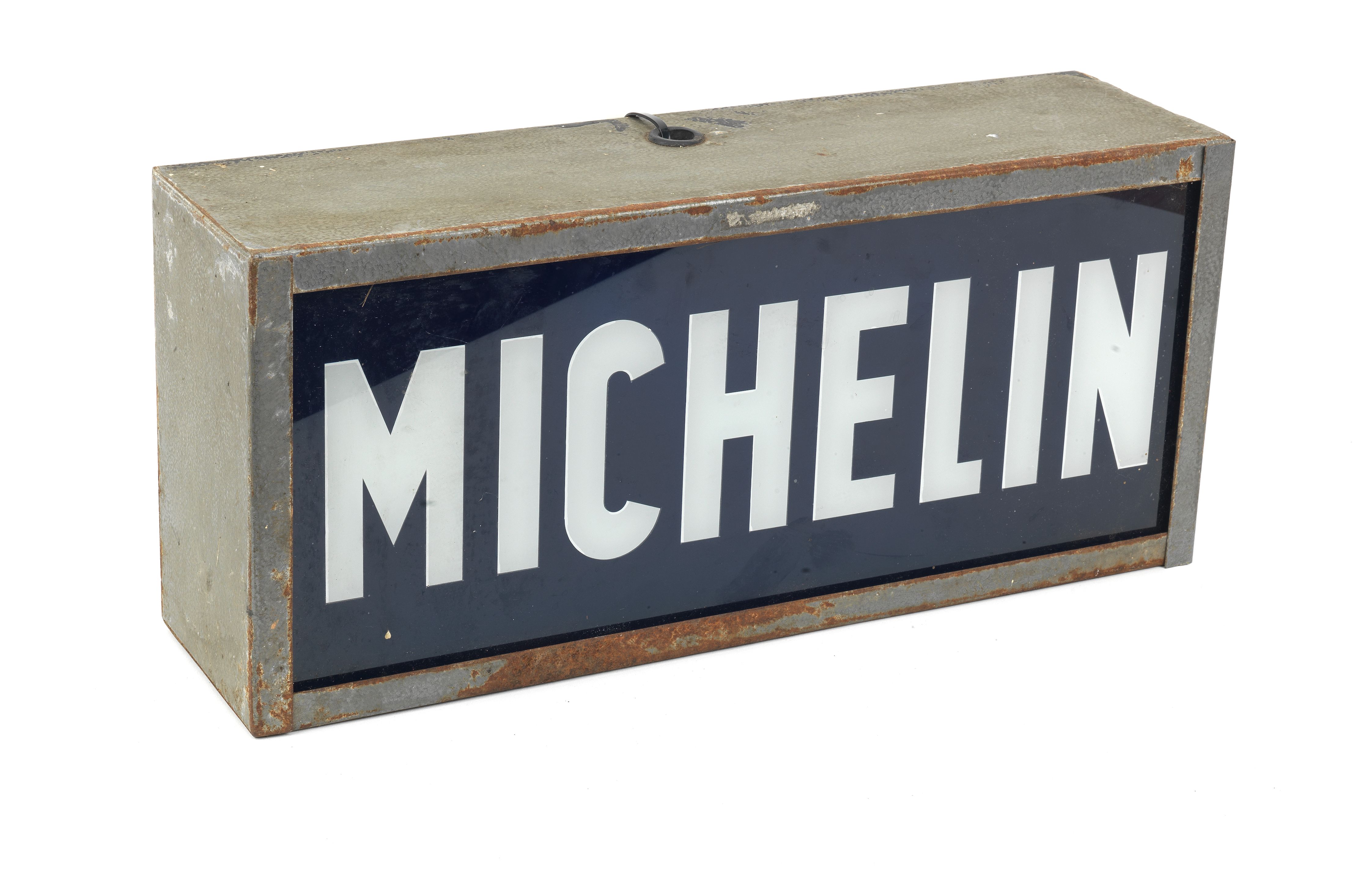 Bonhams Cars : A 'Michelin' illuminated light box, 1940s,