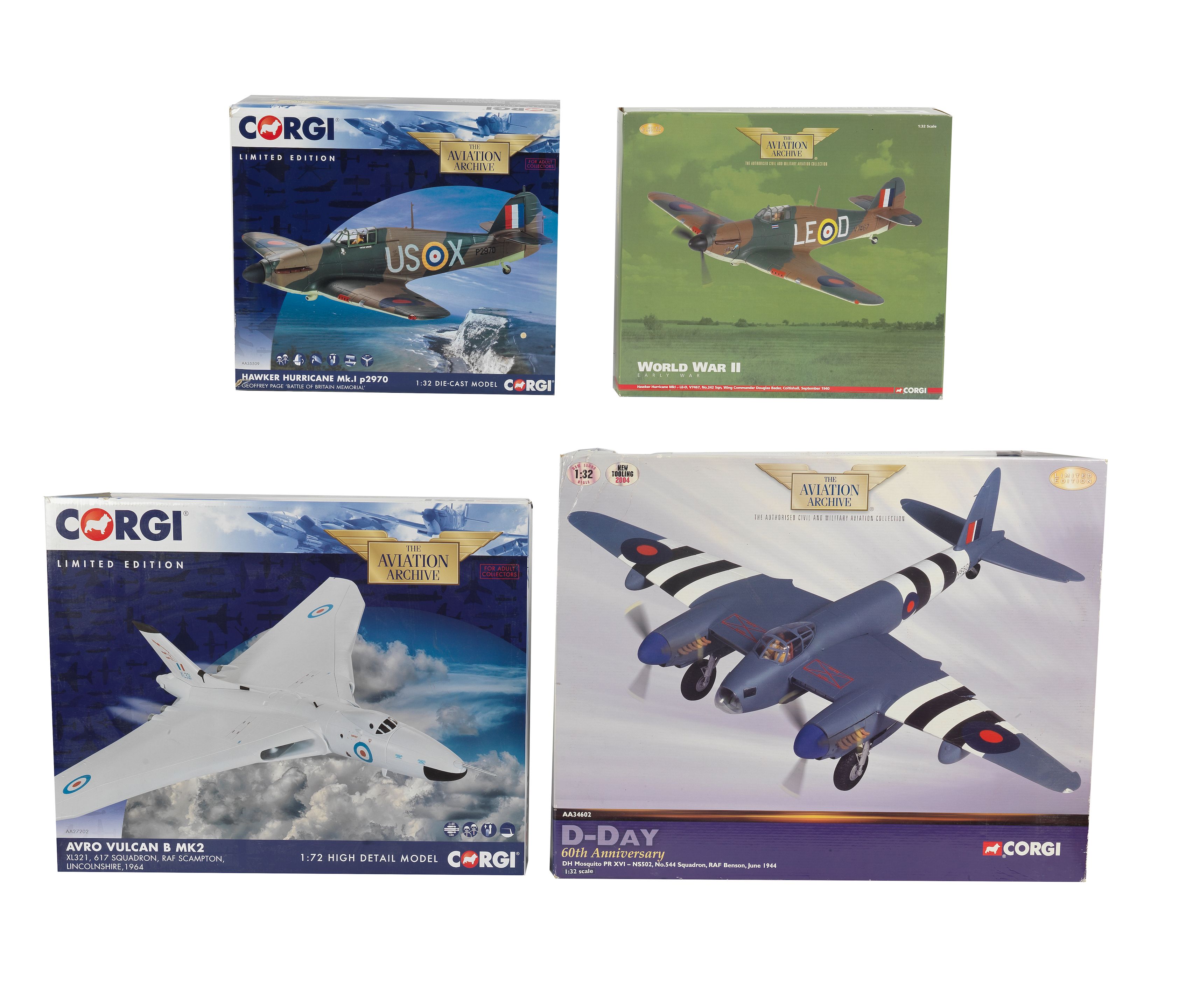 Bonhams Cars : Four boxed scale die-cast limited eedtion models of ...