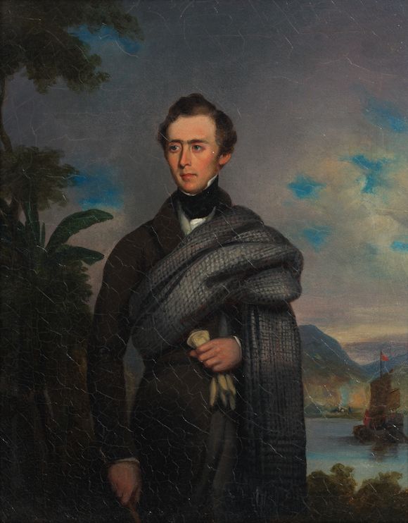 Bonhams : LAMQUA (active 1820-1860) Portrait of Alexander Grant Dallas ...