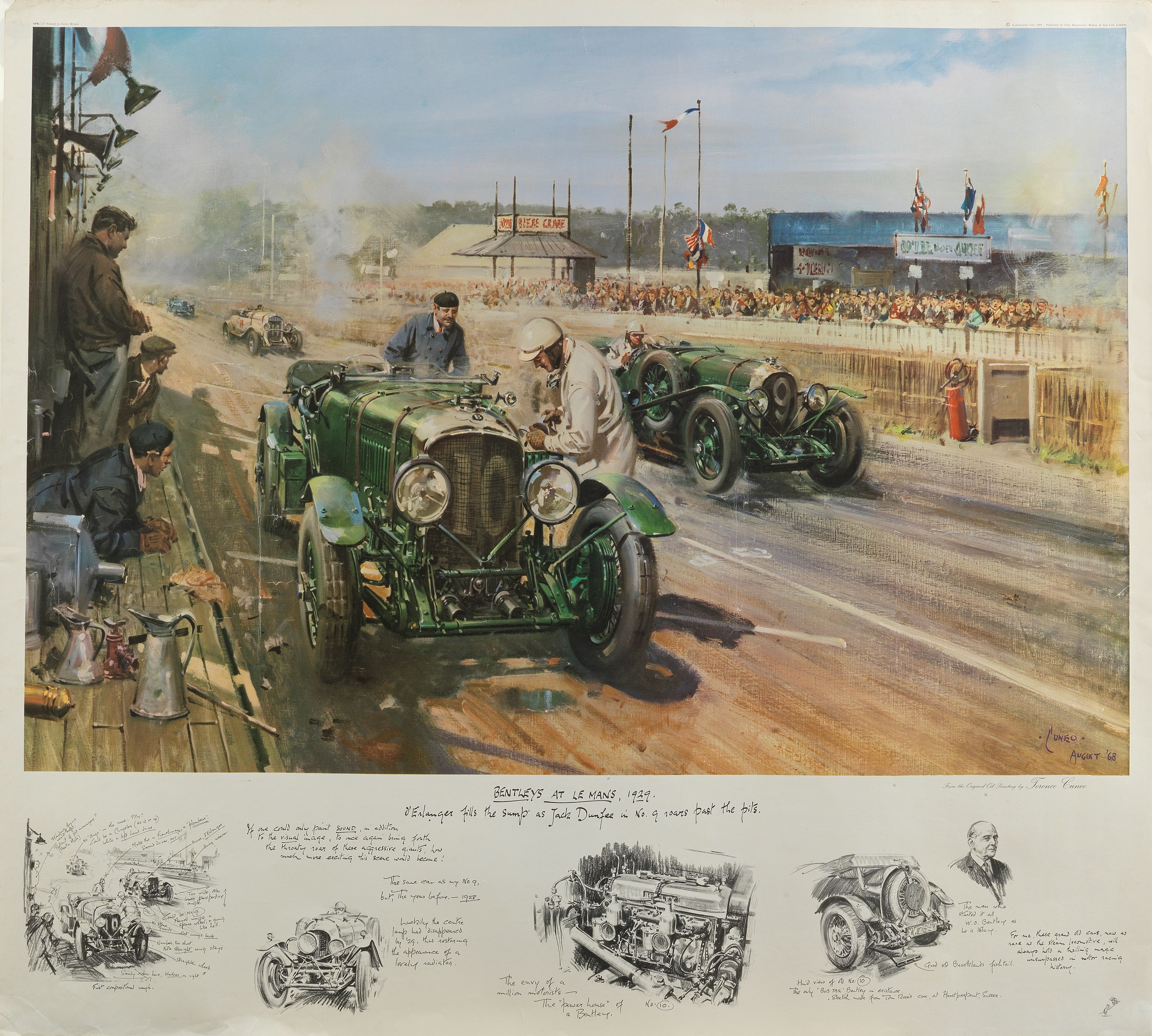 Bonhams Cars : 'Bentley at Le Mans 1929', 'Bentley v Blue Train' and ...