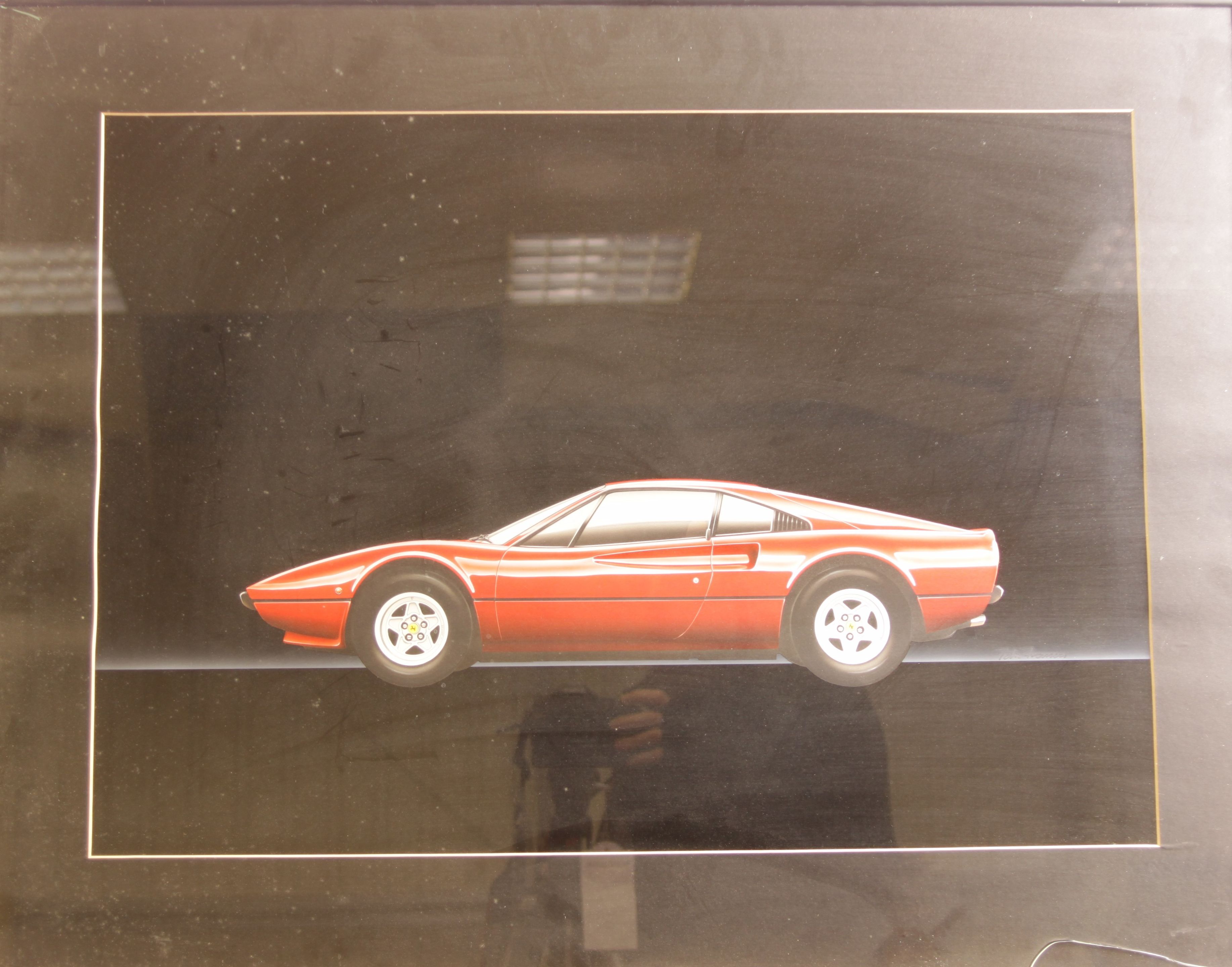 Bonhams Cars : Assorted framed motoring prints and posters, ((16))