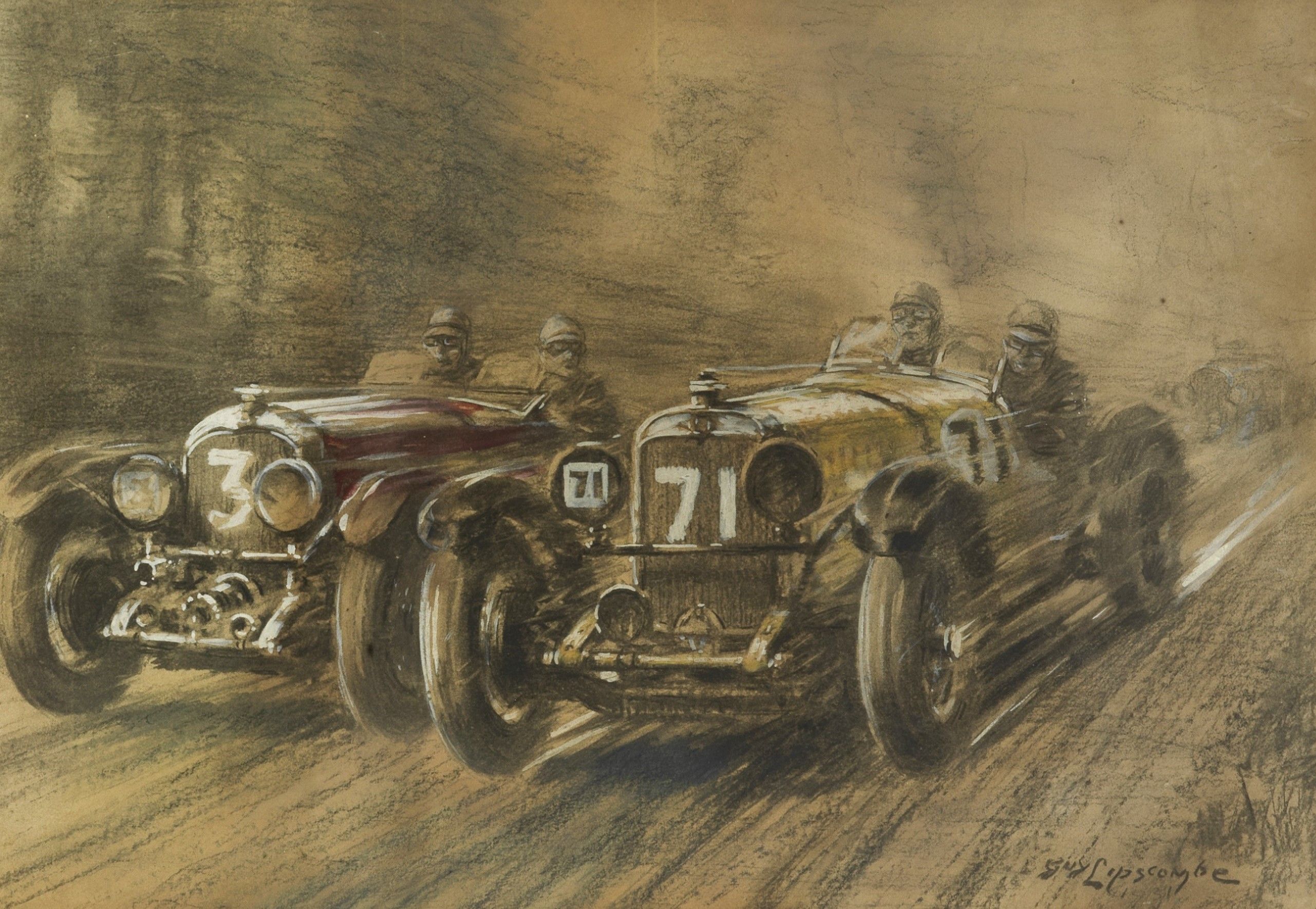 Bonhams Cars : Guy Lipscombe (1881-1952), 'Wheel to Wheel',