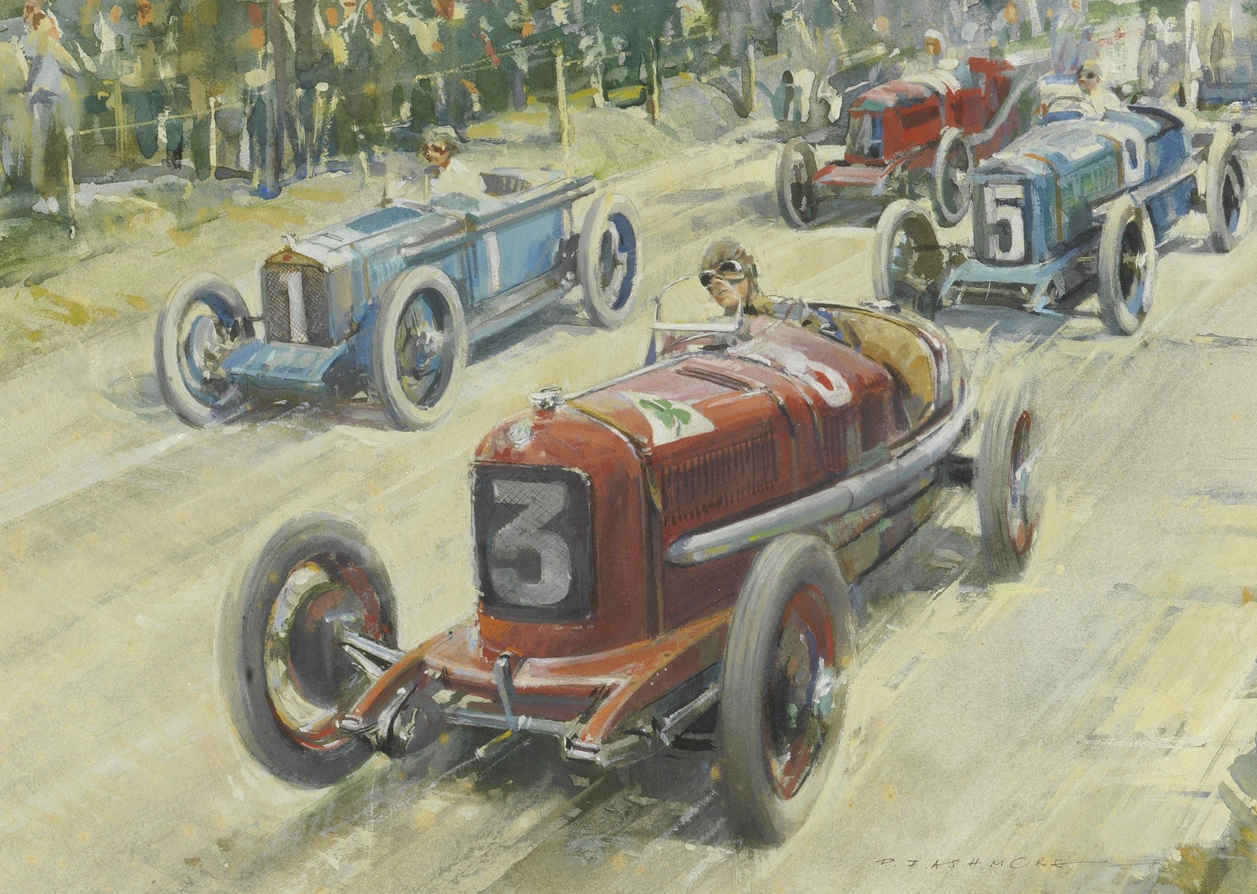 Bonhams Cars : Peter J Ashmore (British 1923 - ), 'Alfa Romeo P2',