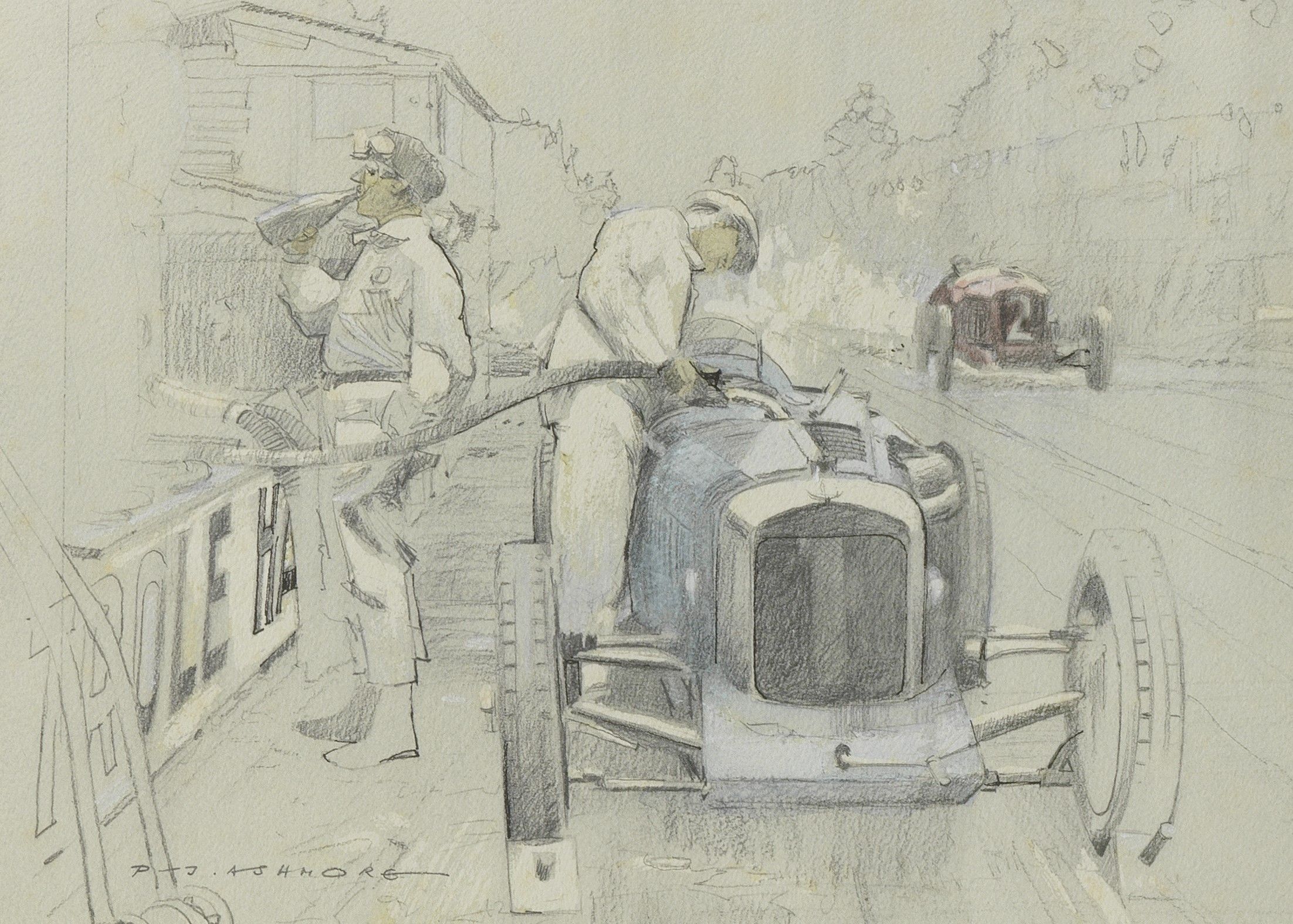 Bonhams Cars : Peter J Ashmore (British 1923 - ), '1925 Grand Prix of ...