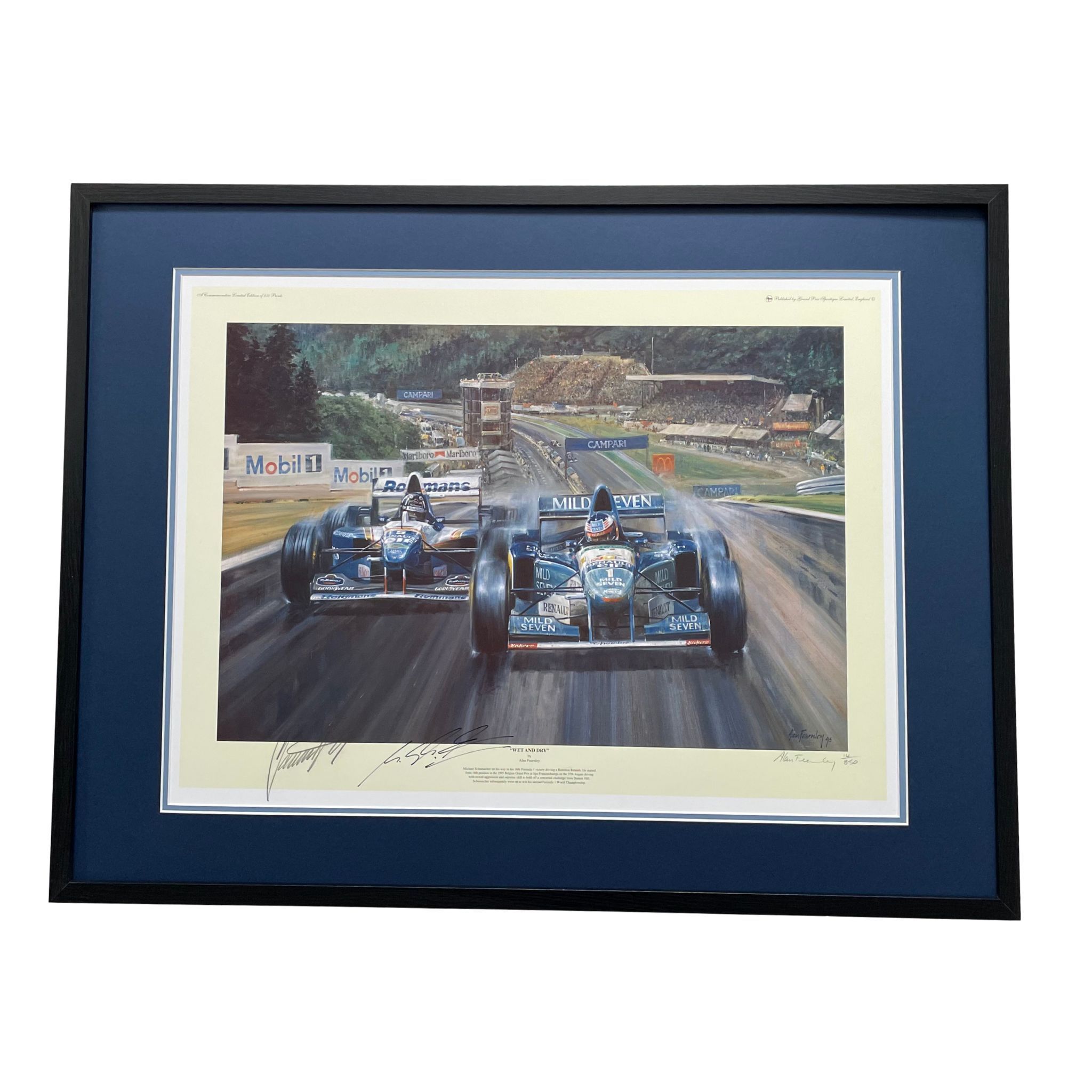 Bonhams Cars : 'Wet and Dry', a signed print after Nicholas Watts ...