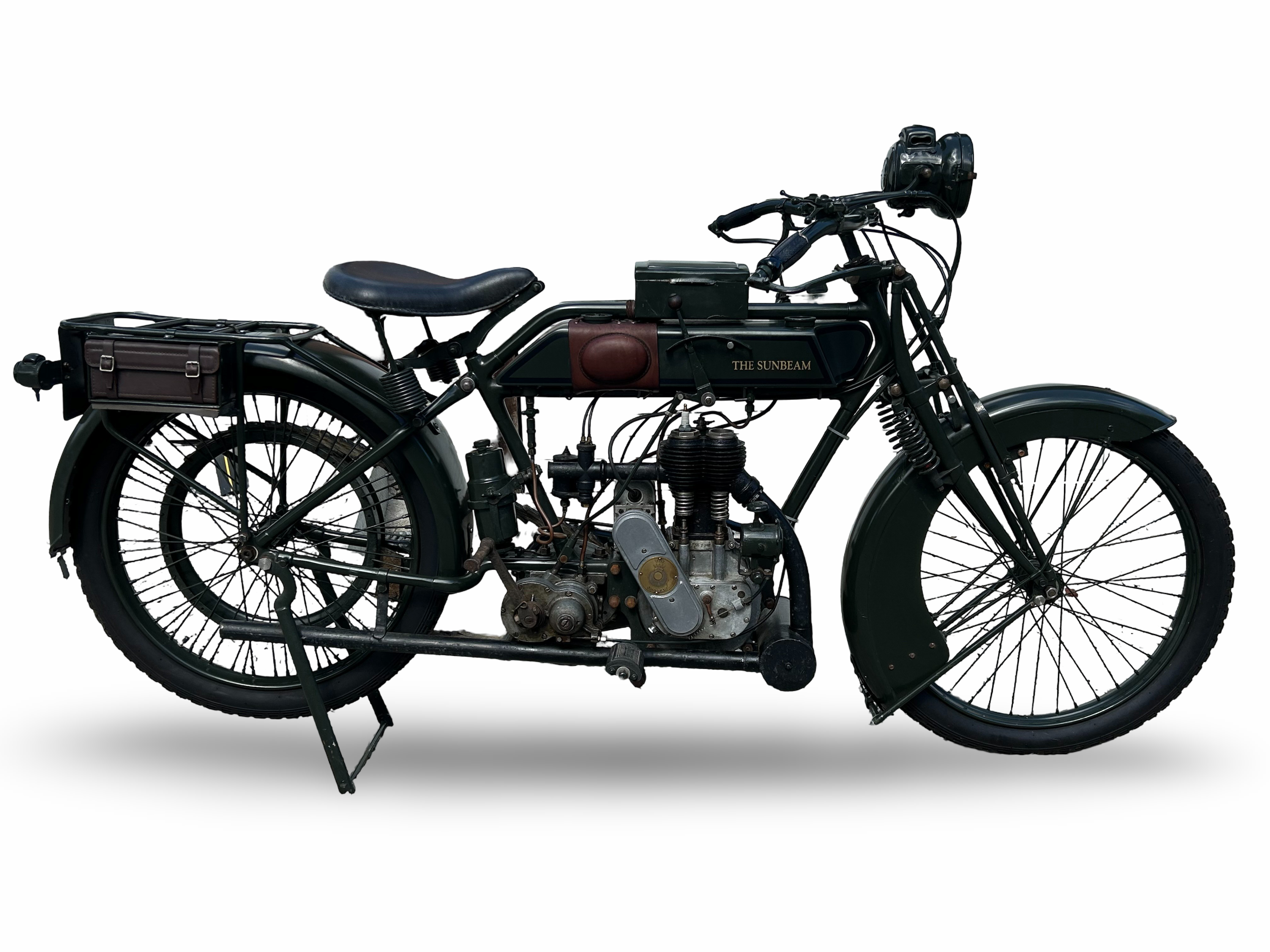 Bonhams Cars : 1918 Sunbeam 4hp French Military Motorcycle Frame no ...