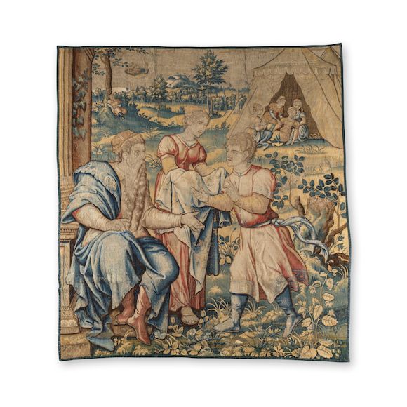 Bonhams Cornette de Saint Cyr : Tapisserie flamande à sujet biblique ...