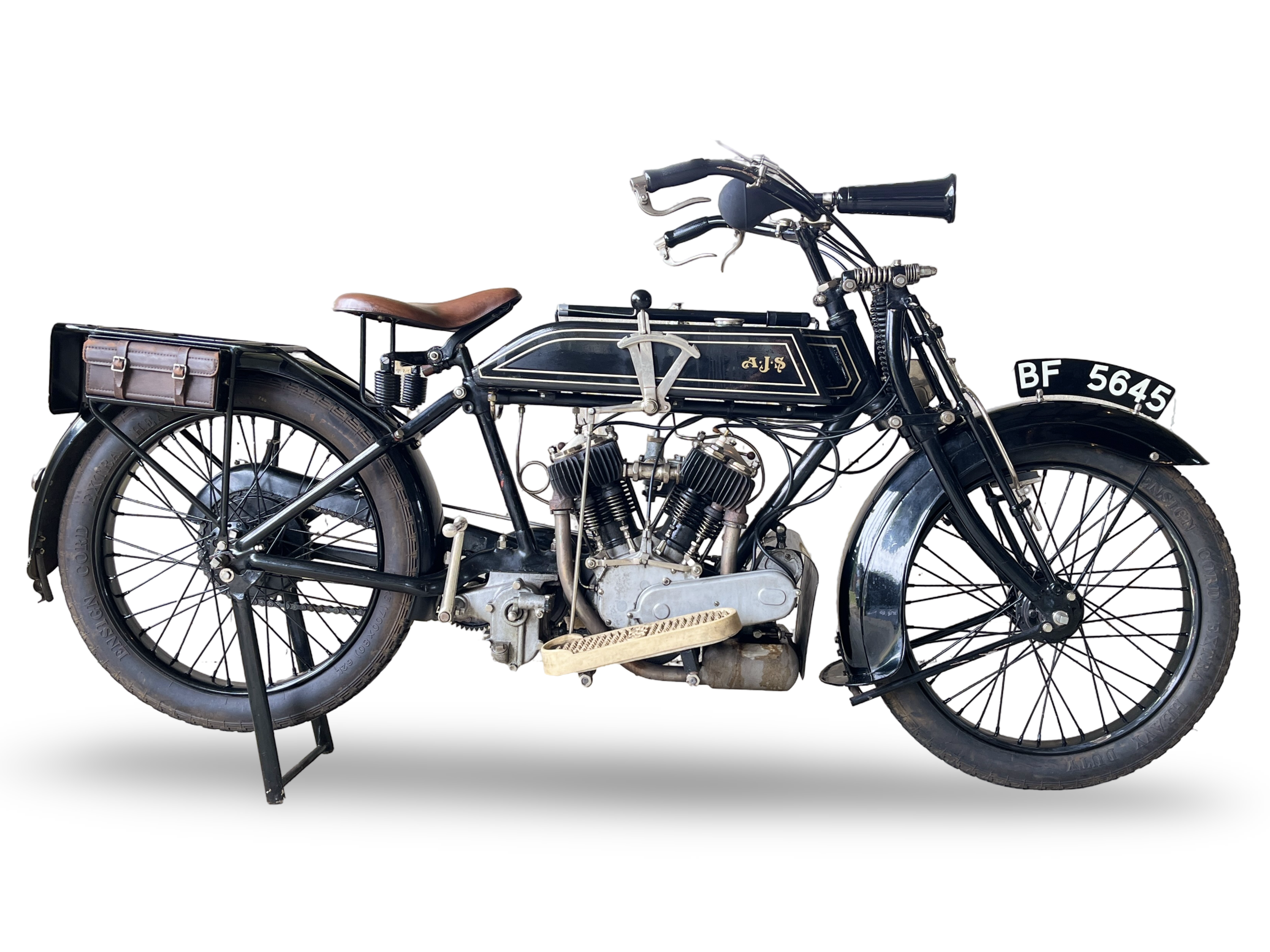 Bonhams Cars : The Bob Howard Collection, 1918 AJS 748cc Model D Frame ...