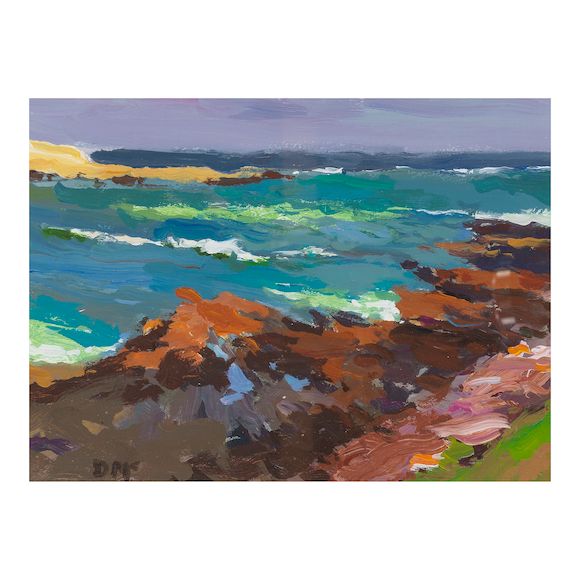 Bonhams : Donald McIntyre (British, 1923-2009) Evening Shore