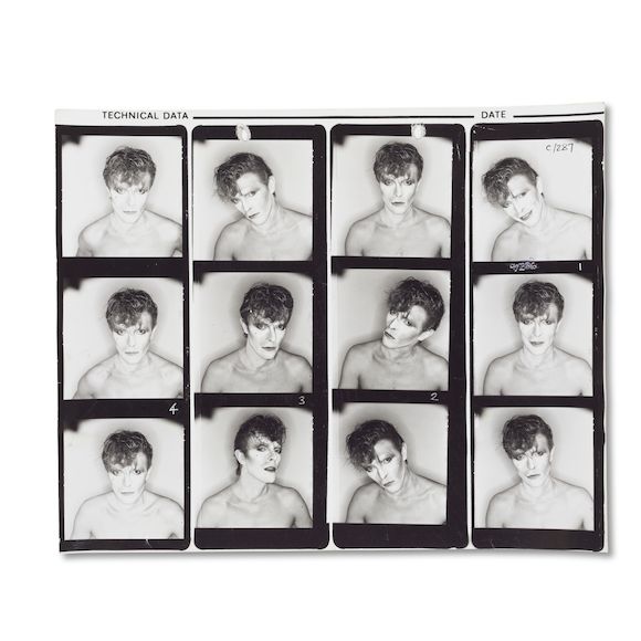 Bonhams : Chris Duffy (born 1956): Two original contact sheets for ...