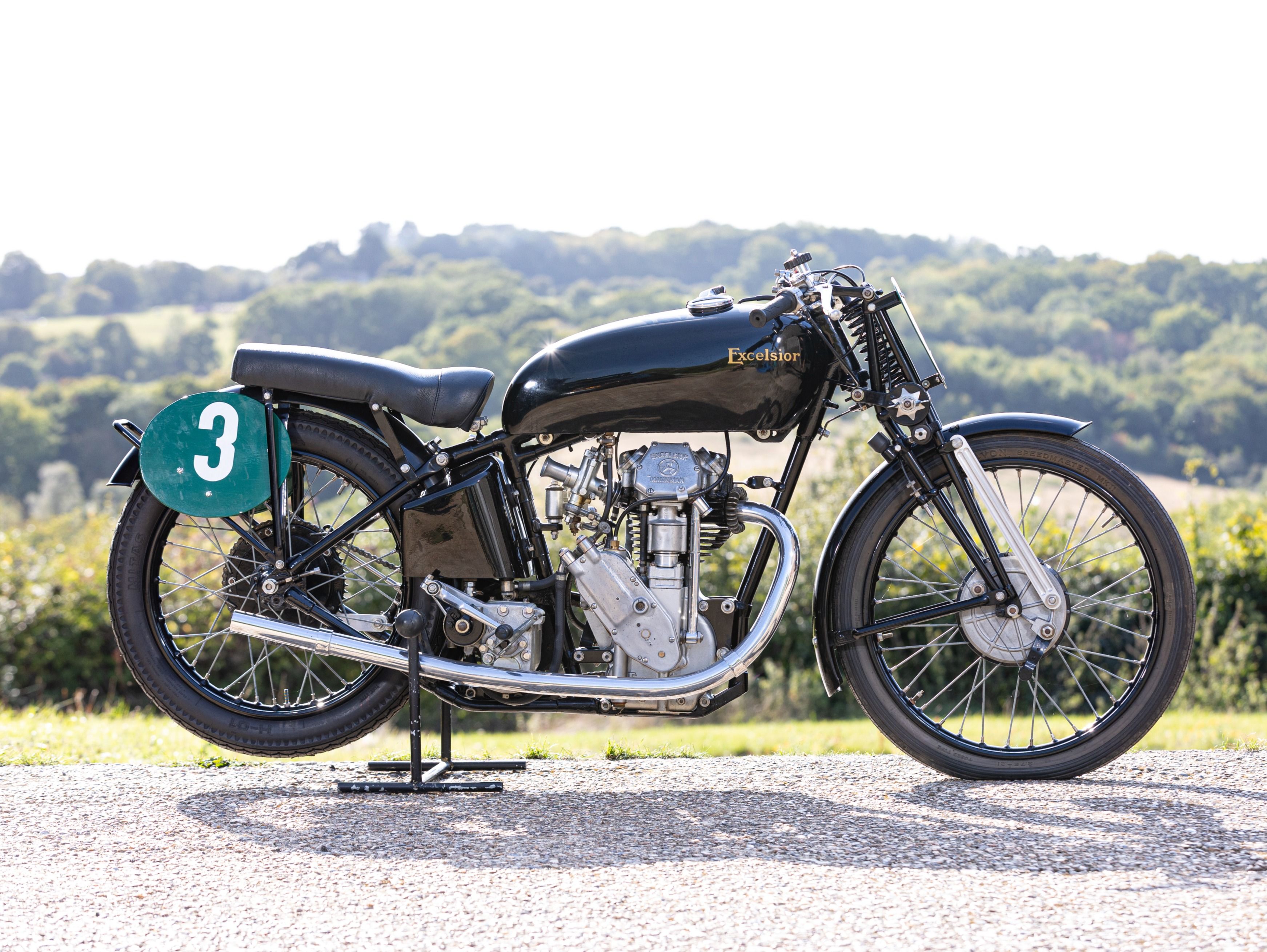Bonhams Cars : The Robert Lusk Motorcycle Collection, 1936 Excelsior ...