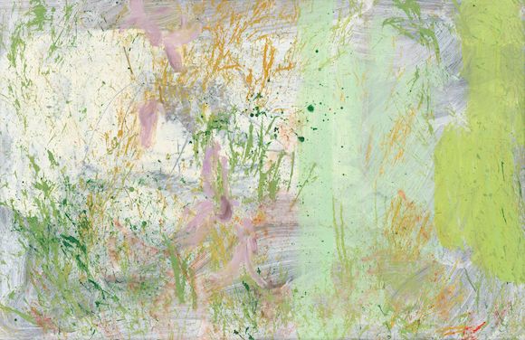 Bonhams : Kate Nicholson (British, 1929-2019) Anoixis 79.2 x 122 cm ...
