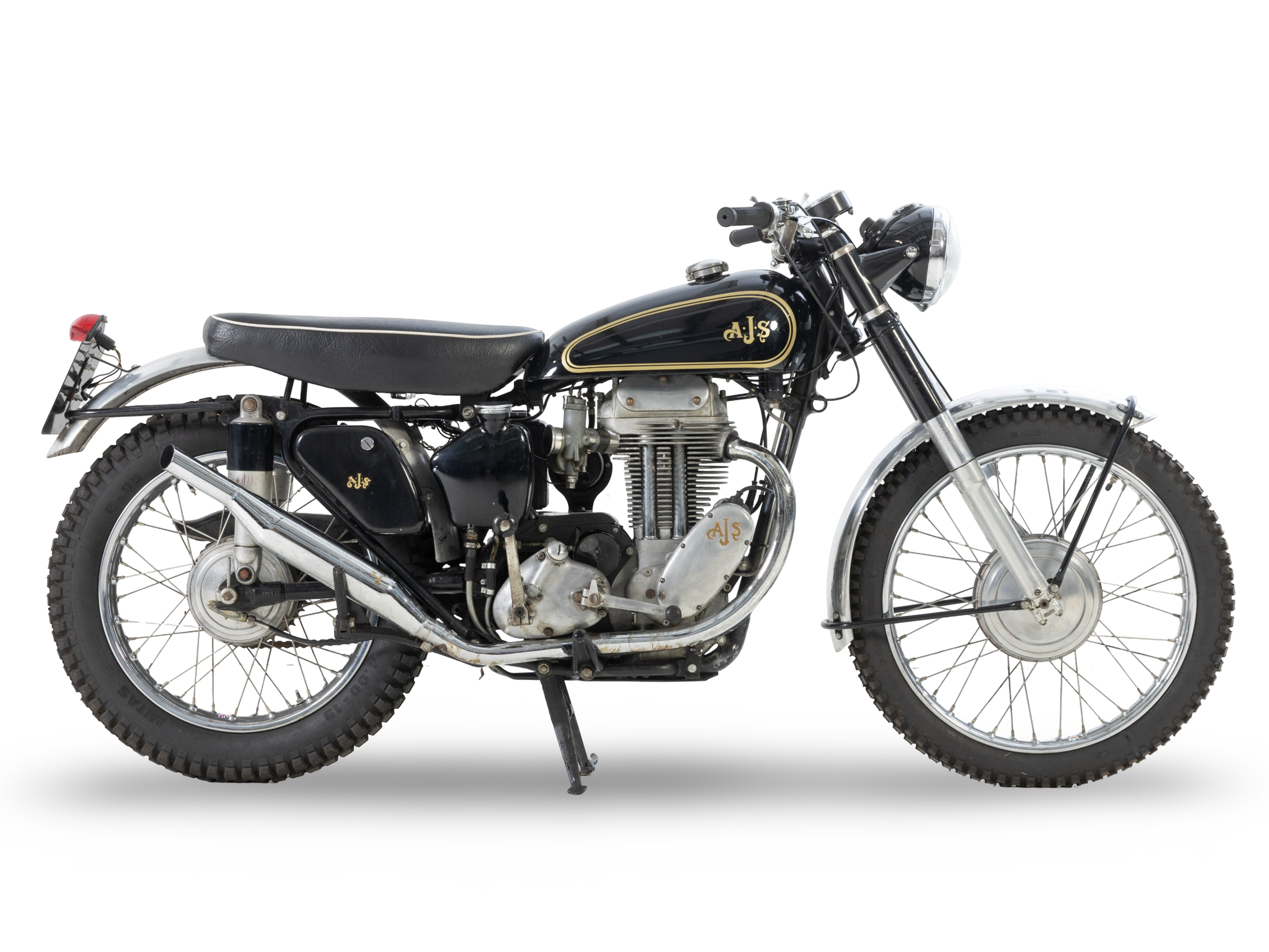 Bonhams Cars : 1950 AJS Model 18CS Trials Frame no. 2447C Engine no. n ...