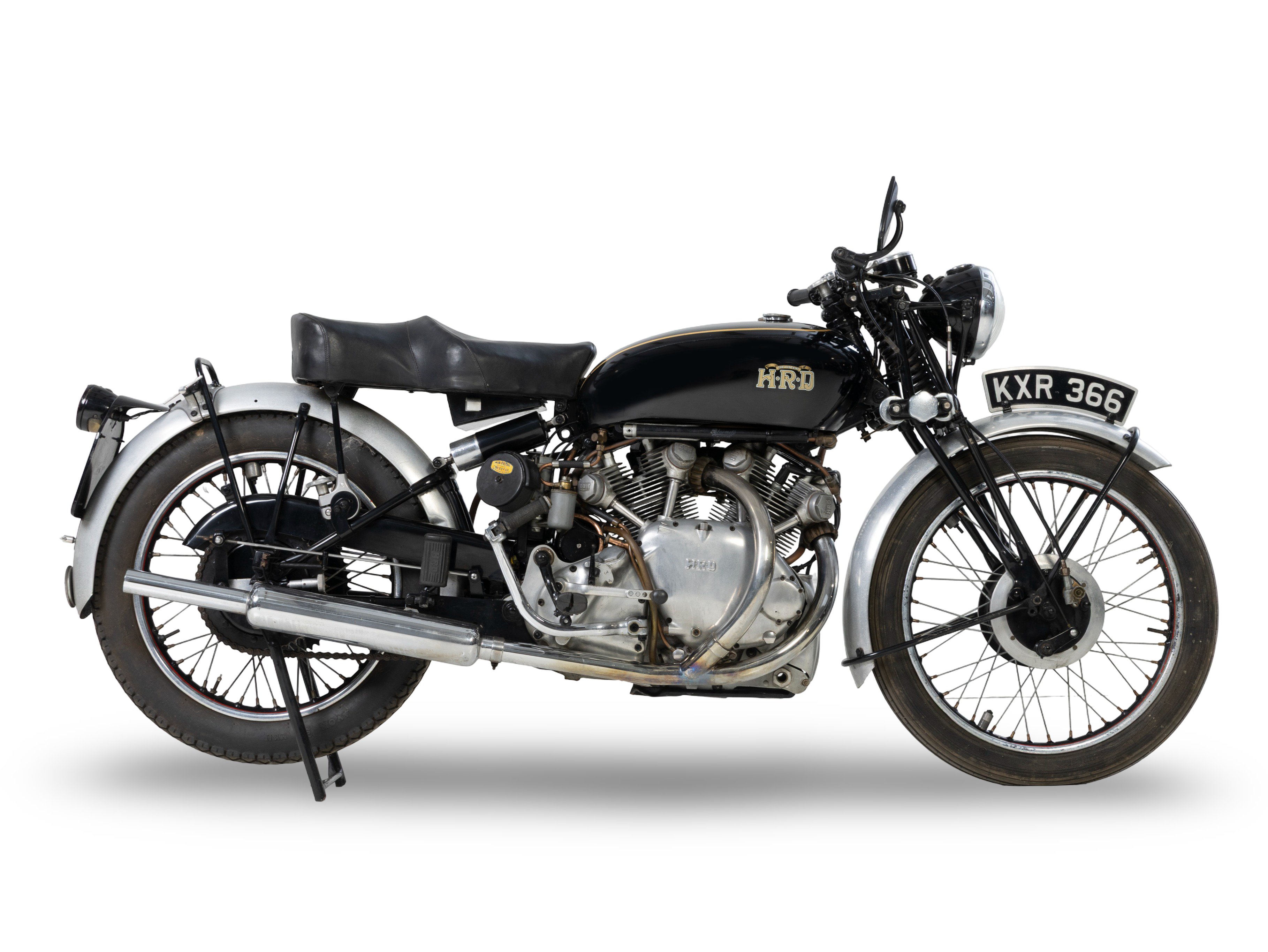Bonhams Cars : 1949 Vincent 998cc Series-B Rapide Frame no. R4305 Rear ...