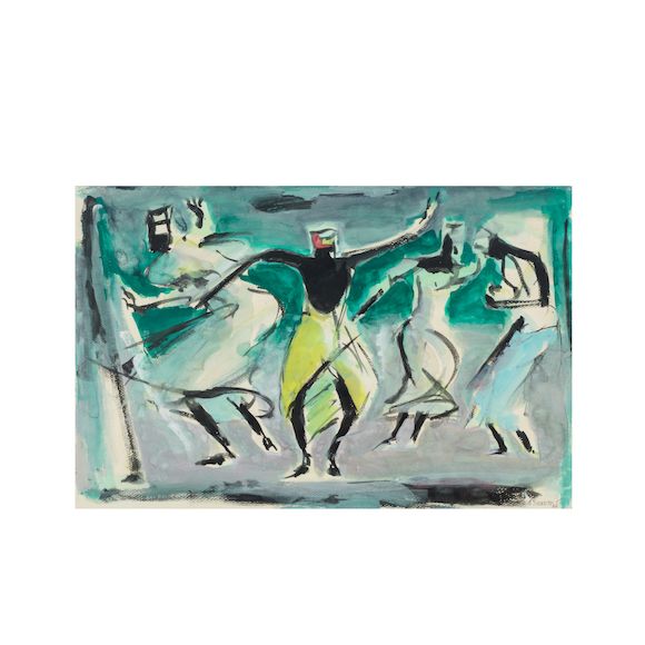 Bonhams Cornette de Saint Cyr : Gerard Sekoto (Afrique du Sud, 1913 ...