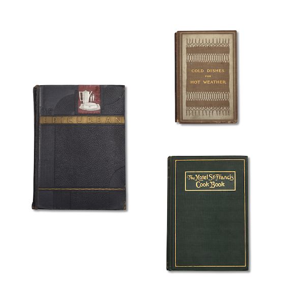 Bonhams : RANHOFER (CHARLES) The Epicurean, 1920 (2 copies)--HIRTZLER ...