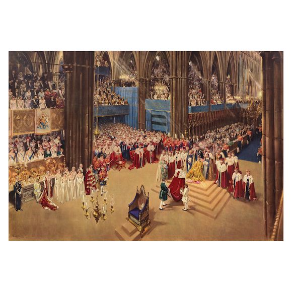 Bonhams : Terence Cuneo (British, 1907-1996) The Coronation of Queen ...