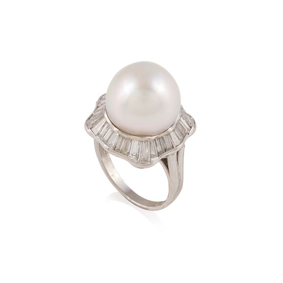 Bonhams Cornette de Saint Cyr : HARRY WINSTON: BAGUE PERLE DE CULTURE ...