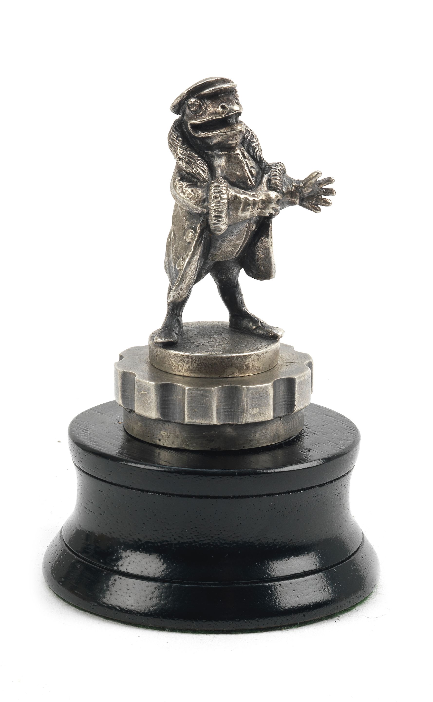 Bonhams Cars : A fine 'Mr Toad of Toad Hall' mascot by Lejeune,