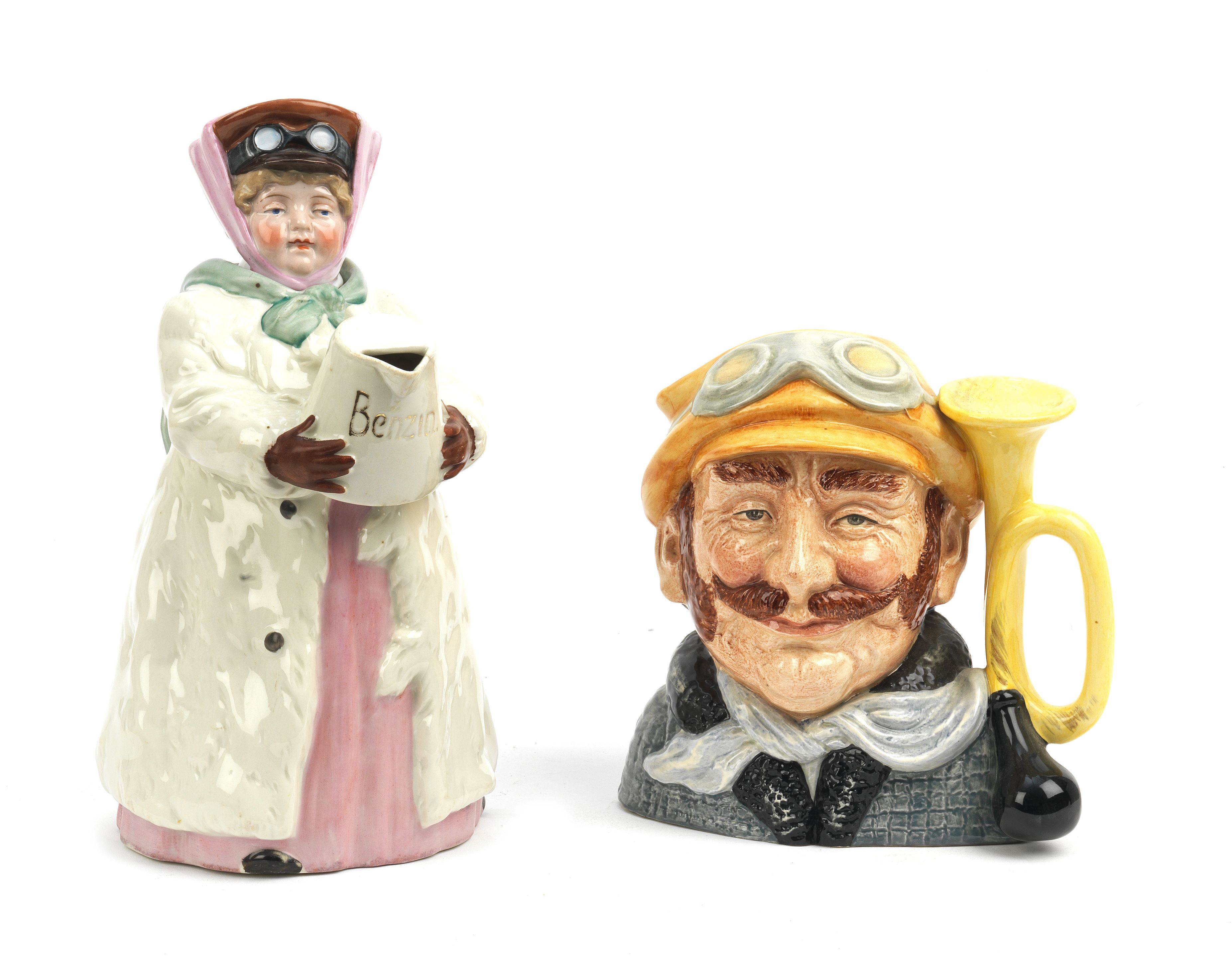 Bonhams Cars : A 'Benzin' china motoring hot-chocolate jug by Carl ...