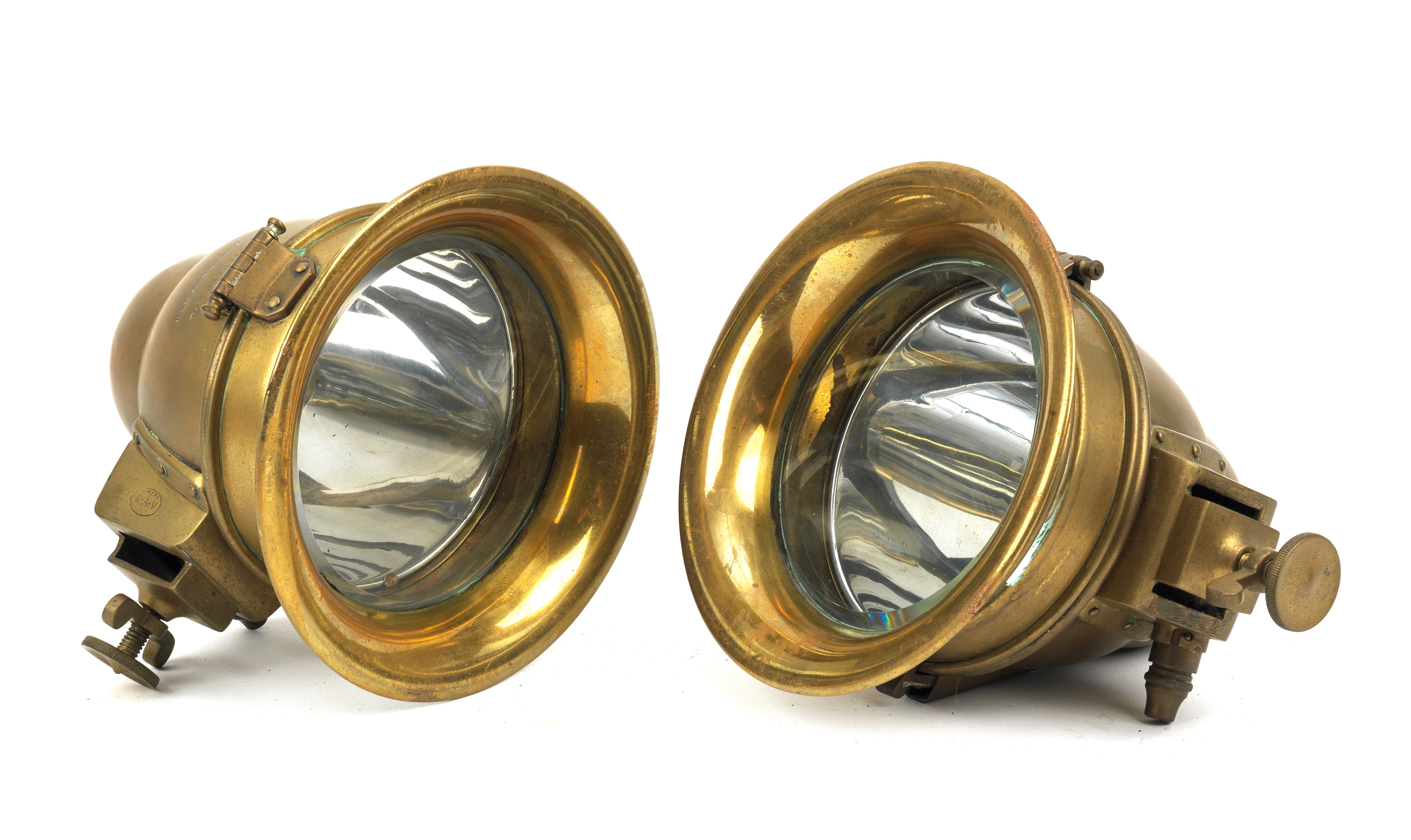 Bonhams Cars : A pair of CAV Model HS electric side-lights, registered ...