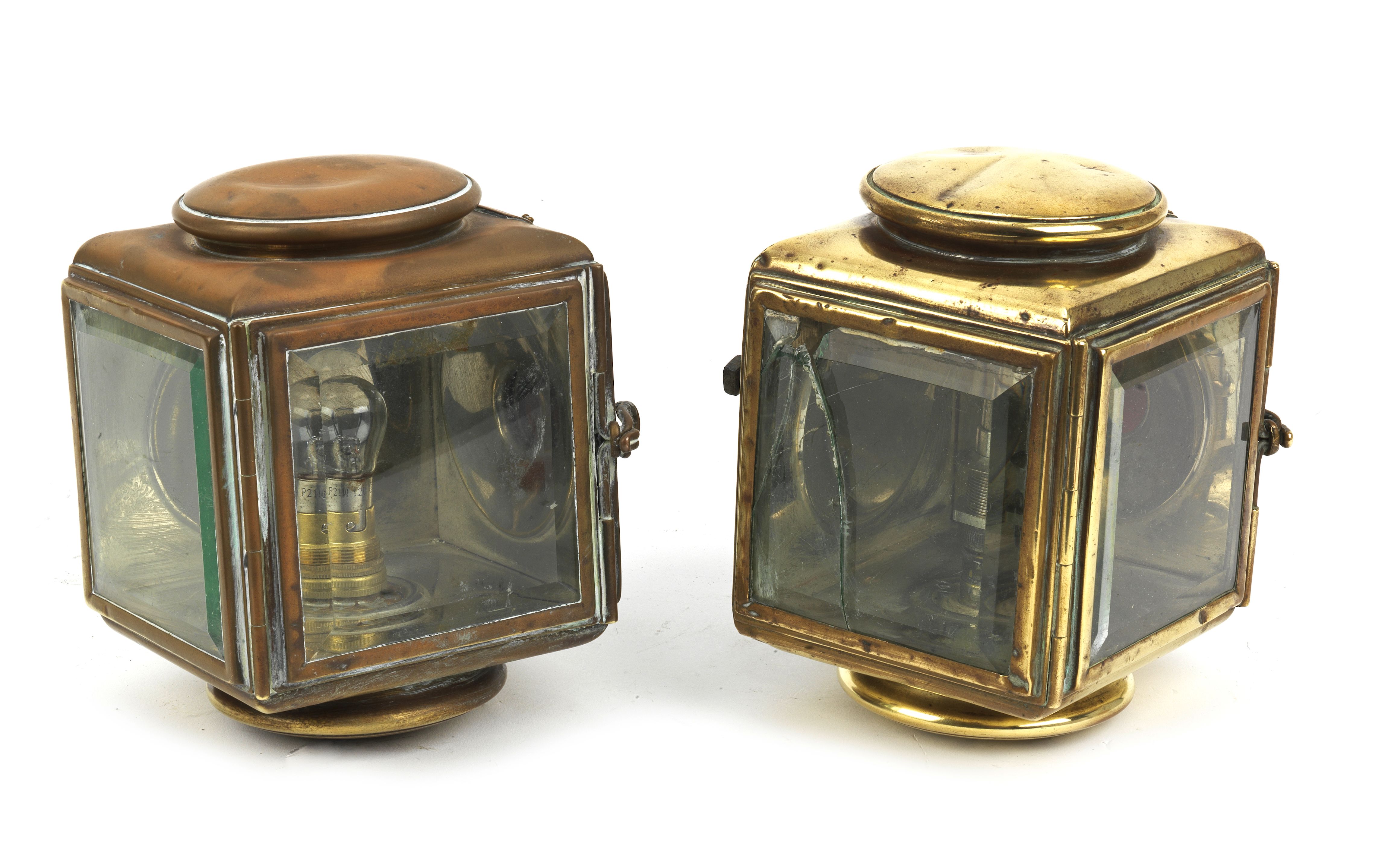 Bonhams Cars : A pair of Solar Model 1022 electric lamps, circa 1910, ((2))