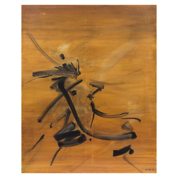 Bonhams : Nasser Assar (Iran, 1928-2011) Abstract Composition