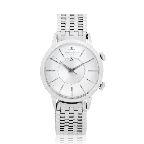 Bonhams : Jaeger-LeCoultre. A stainless steel bumper automatic bracelet ...