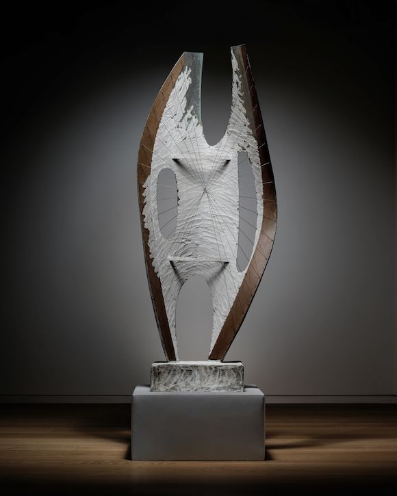 Bonhams : Dame Barbara Hepworth (British, 1903-1975) Winged Figure I ...