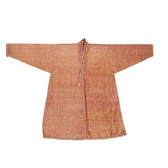 Bonhams : A fine silk and metal-thread brocade dignitary's coat with ...